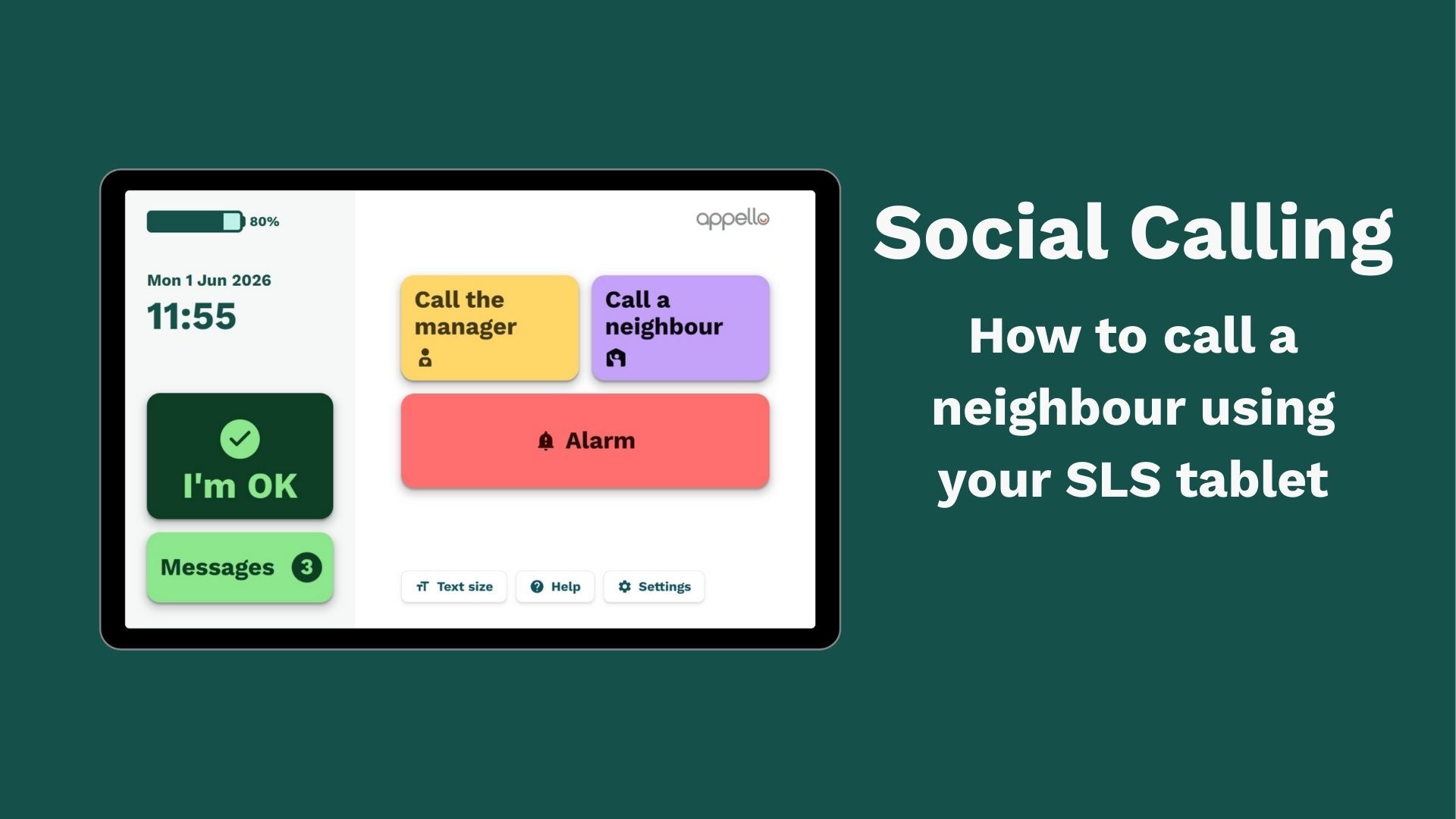 SLS2 Tablet Help Videos